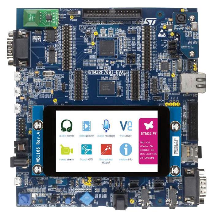 STM32F769I-EVAL Stmicroelectronics, EVALUATION BOARD, MCU