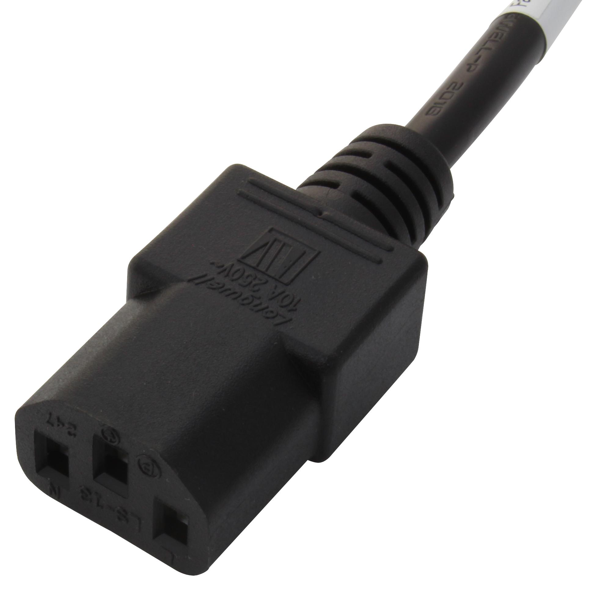 GW-151682 Multicomp Pro, POWER CORD, IEC C13-FREE END, 1M