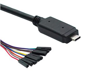 USBC-HS-UART-3.3V-3.3V-1800SPR Connective Peripherals, SMART CABLE, USB ...
