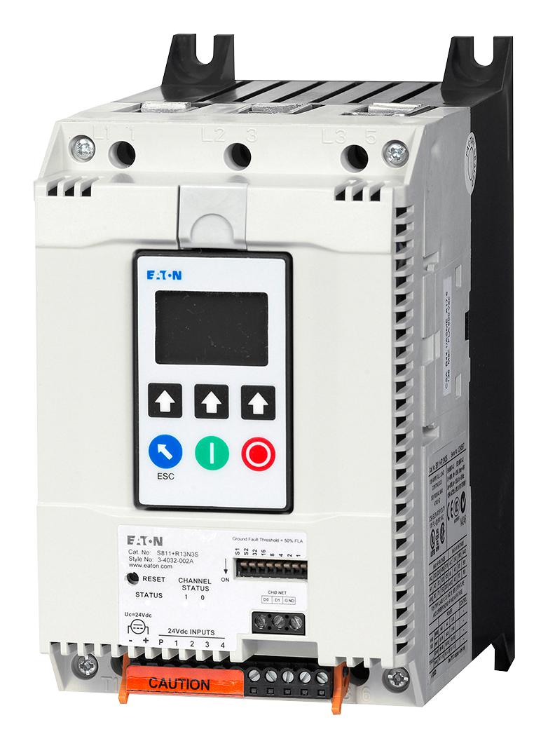S811+R13P3S Eaton Cutler Hammer, Soft Starter, S811+ Series, Three Phase