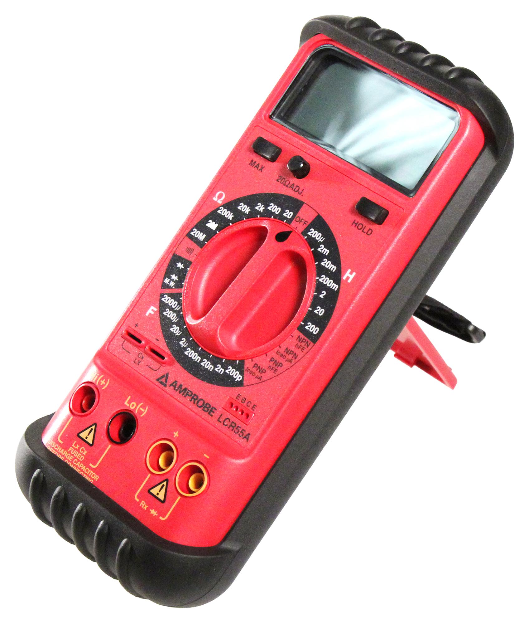 LCR55A Amprobe - Fluke, LCR Meter, Hand Held, 200 H