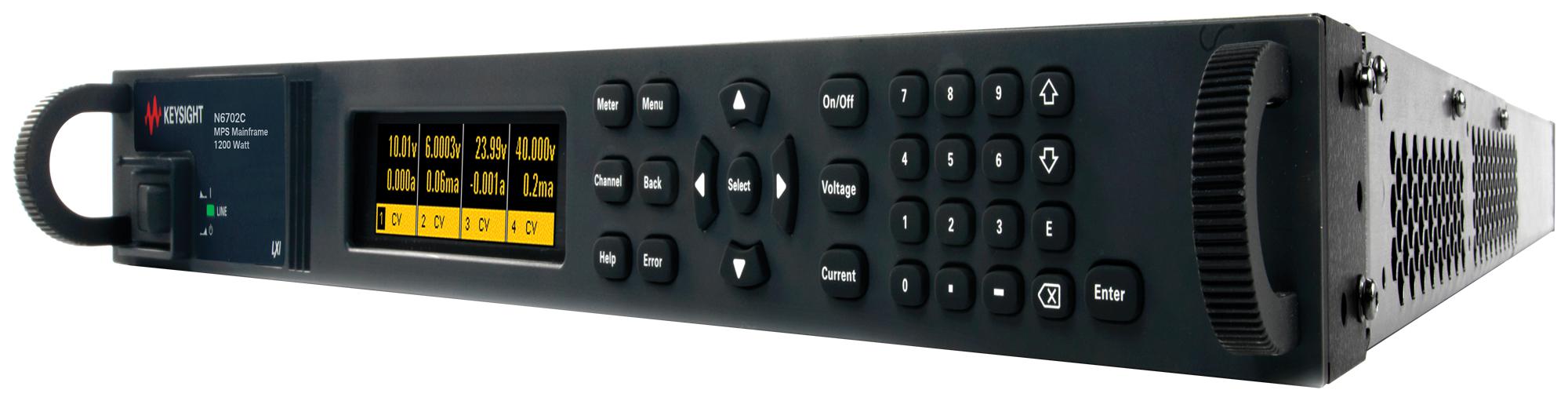 N6702C Keysight Technologies, Modular Power System Mainframe, 1200W ...