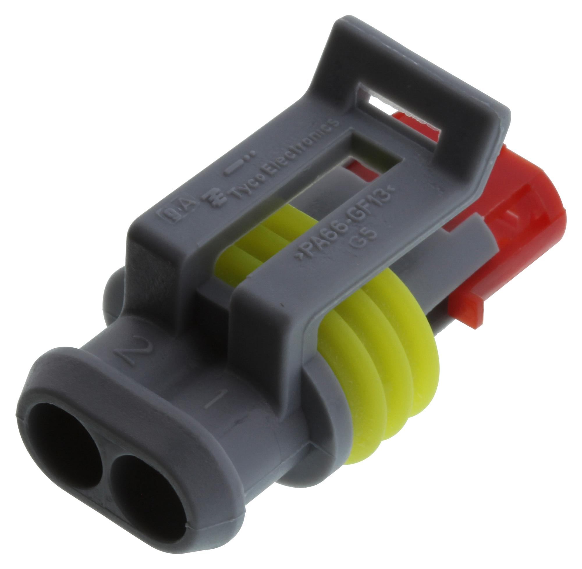 282080-2 Amp - Te Connectivity, Automotive Connector Housing, Superseal ...