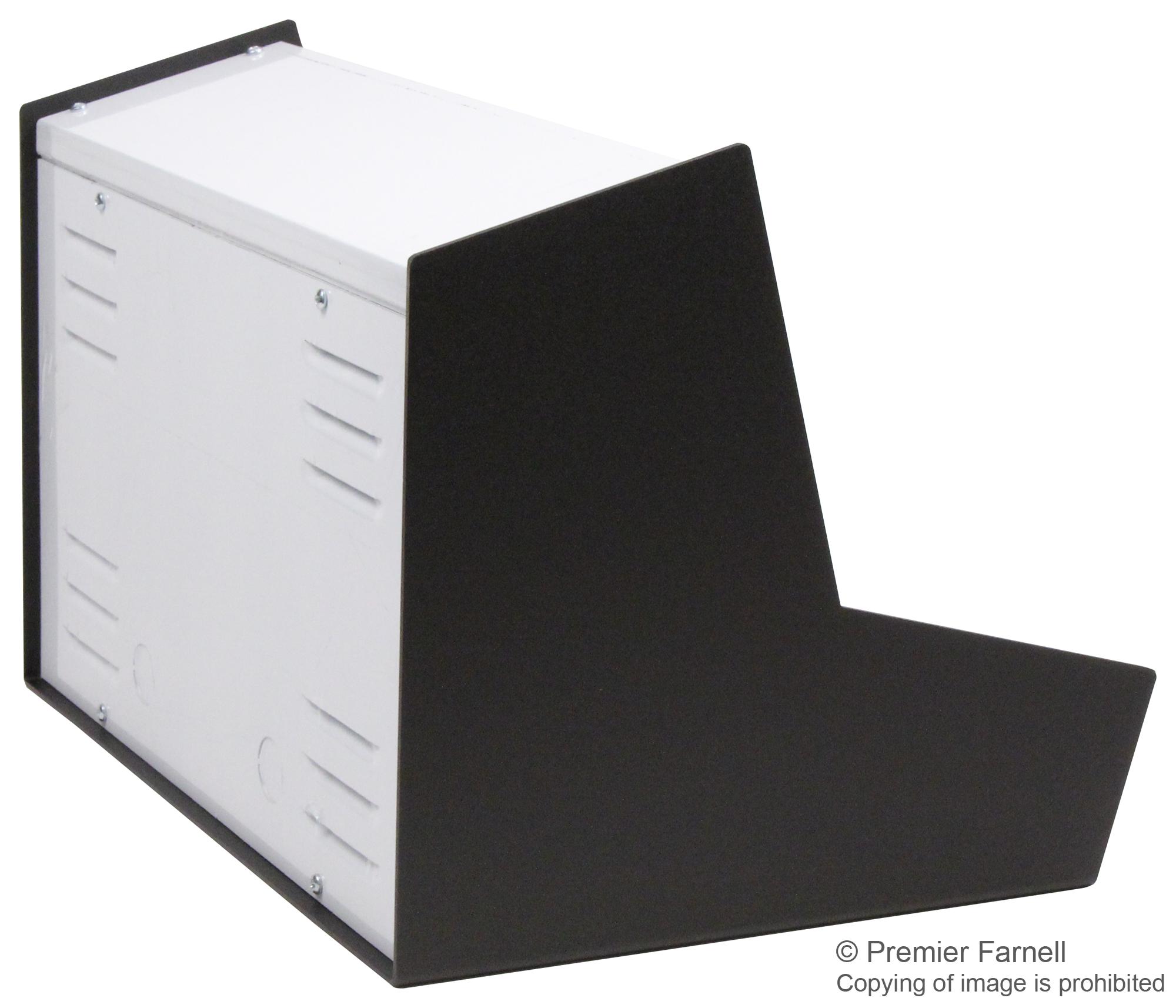 SC-13101 Bud Industries, Metal Enclosure, Sloped, Instrument