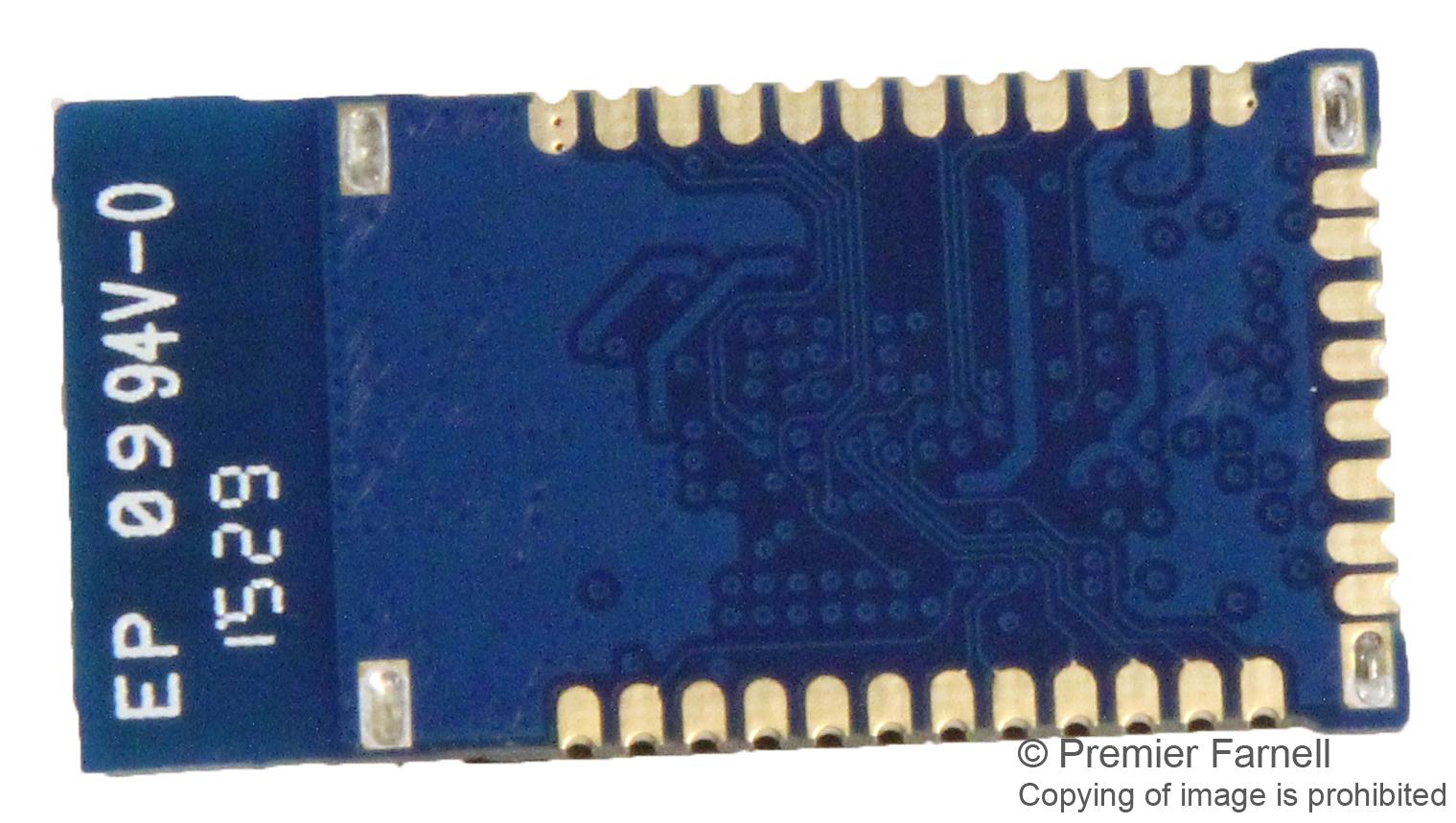 RN42-I/RM Microchip, RN42 Series Class 2 Bluetooth® Module with On-Chip Antenna