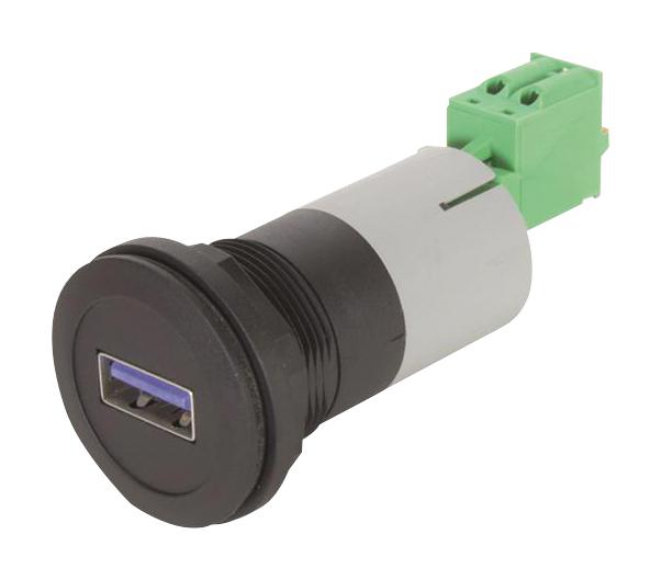 09454521980 Harting, In Car USB Charger, USB Type A, Har-Port Series