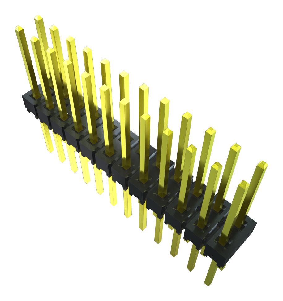 MTSW-104-12-G-S-840 Samtec, Pin Header, Board-to-Board, 2.54 mm