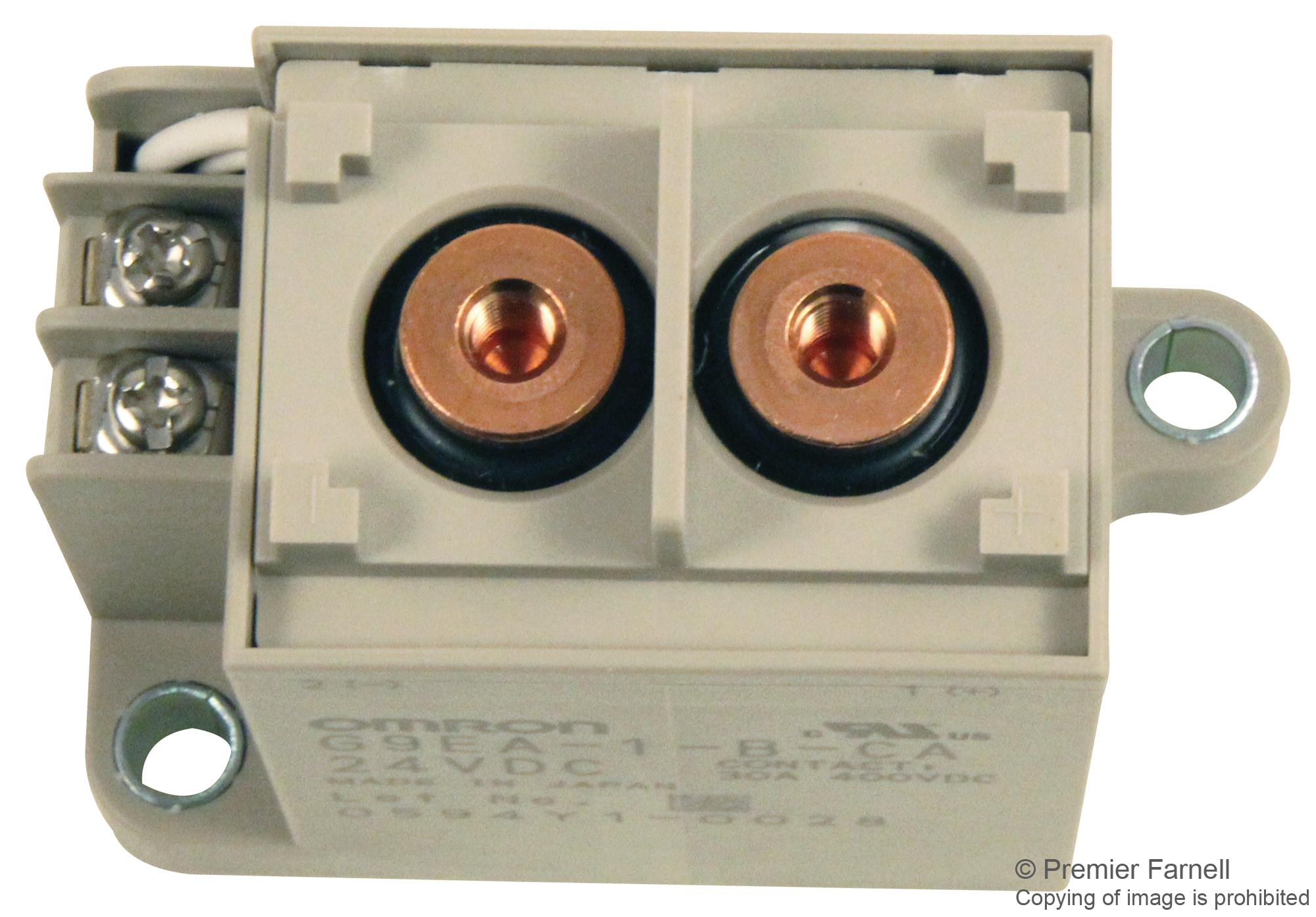 G9EA-1-B-CA DC24 Omron Electronic Components, Power Relay, SPST-NO, 24 VDC