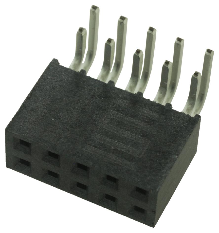 SSQ-124-02-S-D-RA Samtec, PCB Receptacle, Board-to-Board, 2.54 mm