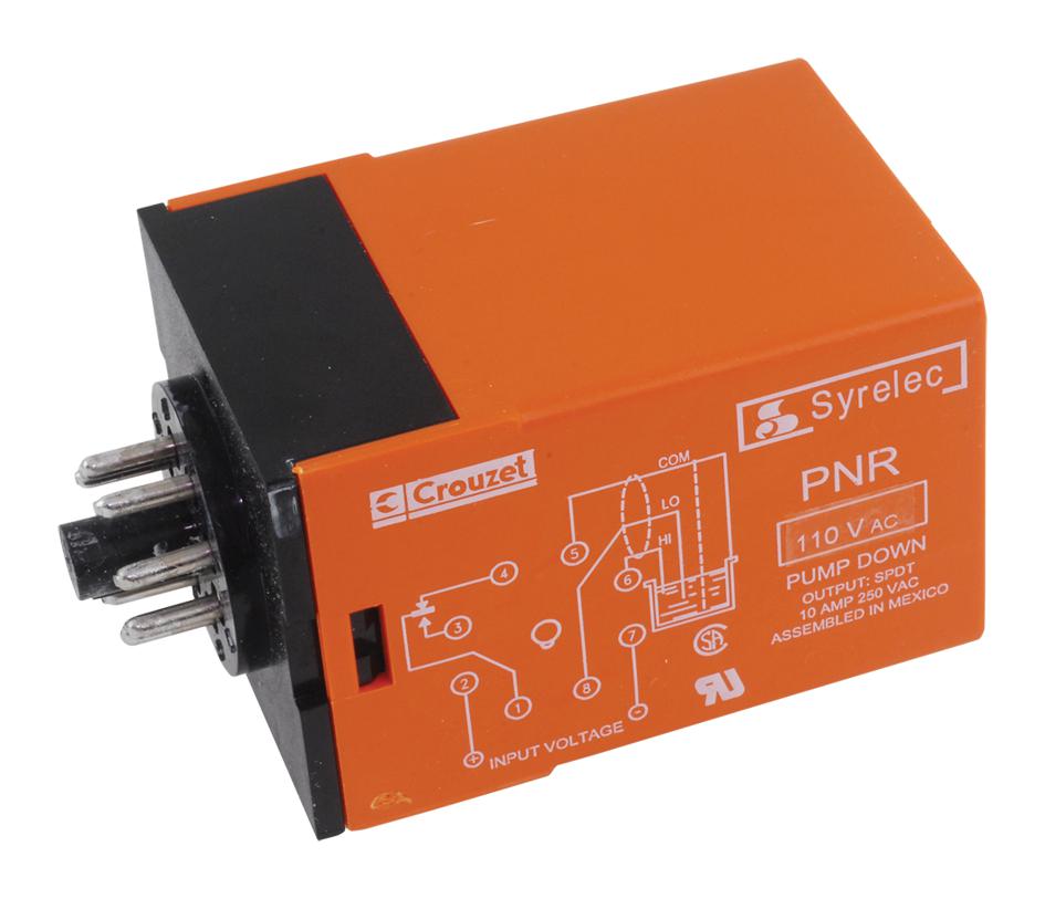 PNR110A Crouzet, Liquid Level Controller, 110 Vac, 2 VA