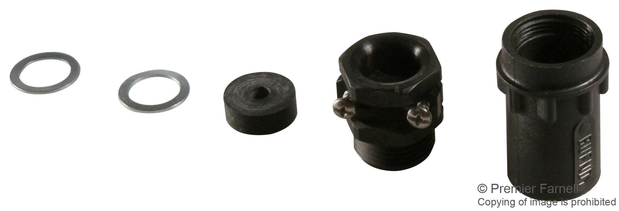 UTG12PG Souriau-sunbank / Eaton, Circular Connector Clamp, Straight w ...