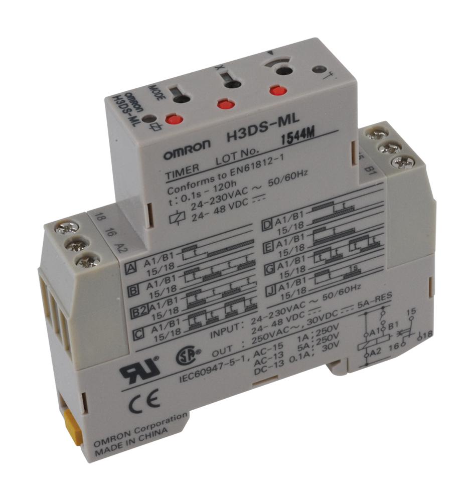 H3DS-ML Omron Industrial Automation, Analog Timer, H3DS-M Series, Multifunction