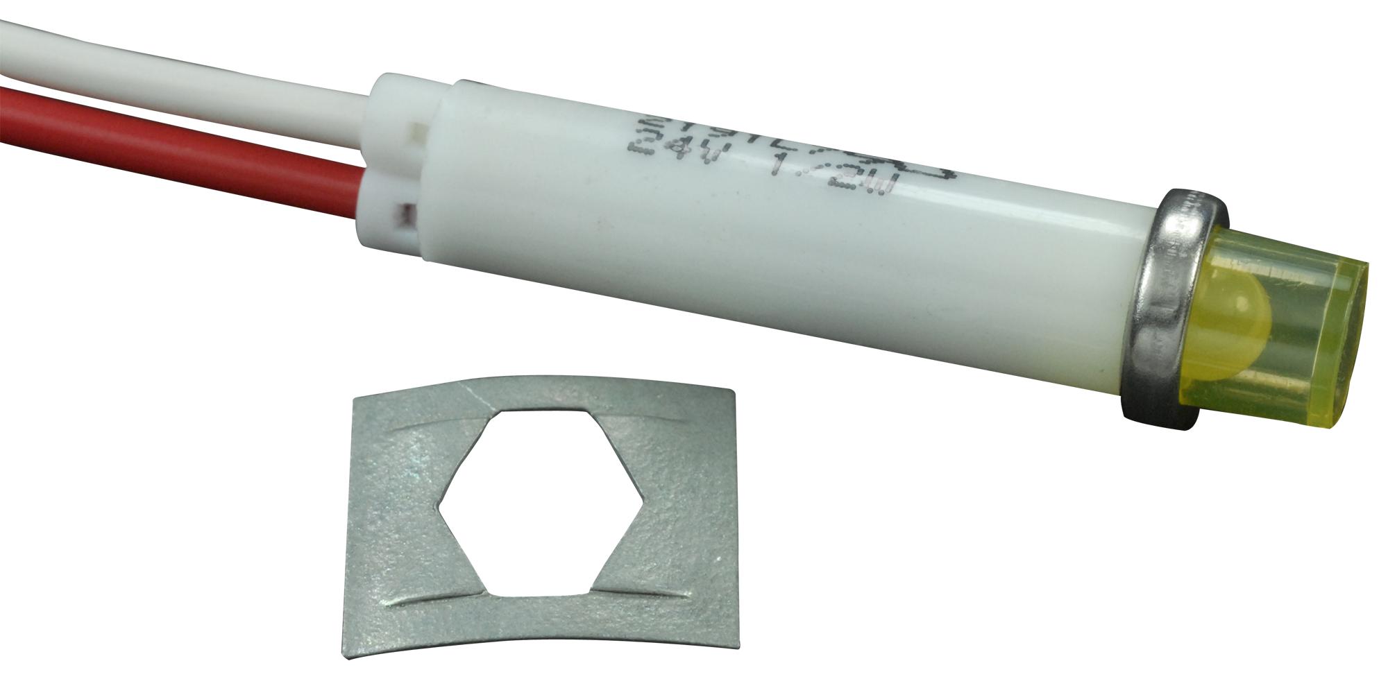 2191L7-24V Vcc (visual Communications Company), LED Panel Mount ...