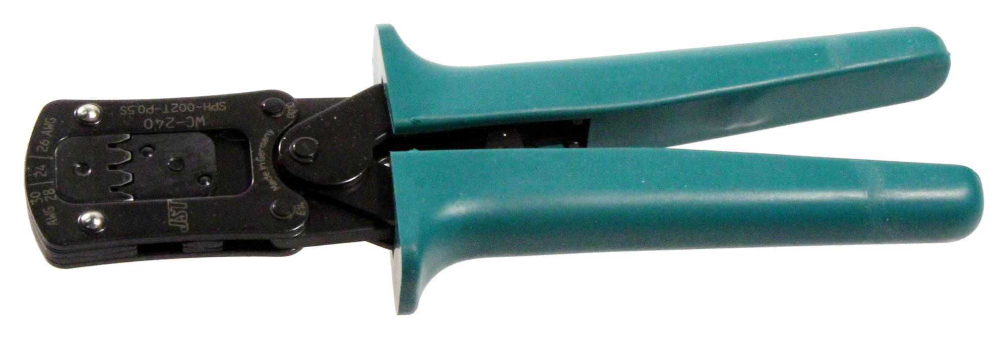 WC-240 Jst (japan Solderless Terminals), Crimp Tool, Ratchet, JST SPH-002T-P0.5S 30-24AWG Contacts