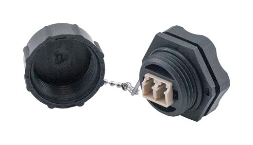 FOADFLCMM L-com, Fiber Optic Adapter, LC Duplex, LC Duplex