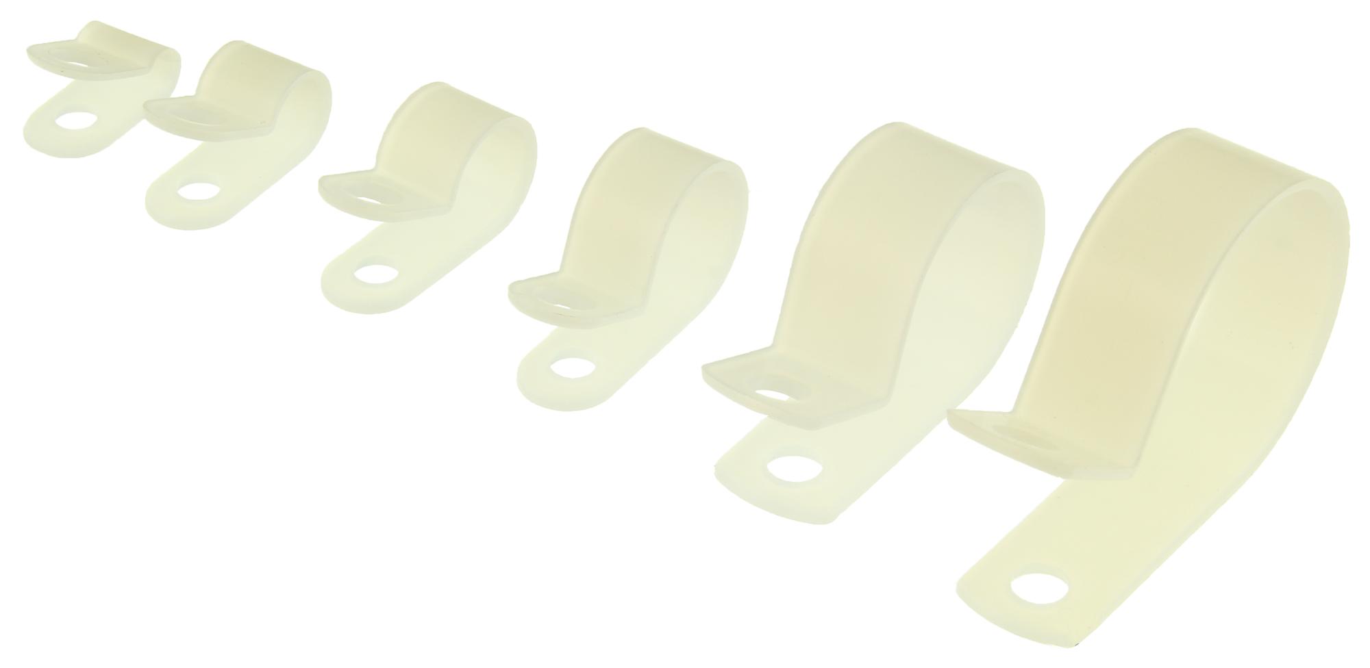 8408-NCC Pro Power, Nylon Cable Clamp Kit, 175 Pieces, Screw Mount ...