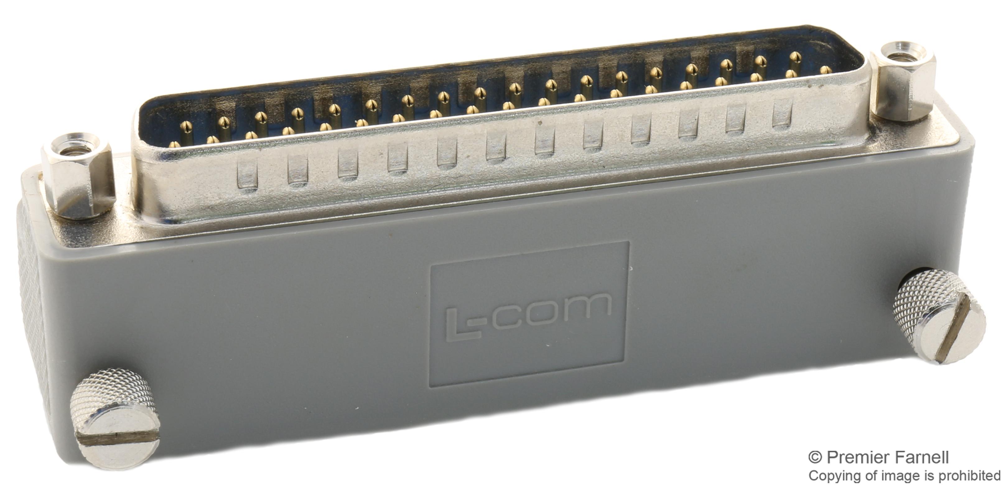 DG9037MF2 L-com, D Sub Connector Adapter, Right Angle, Low Profile