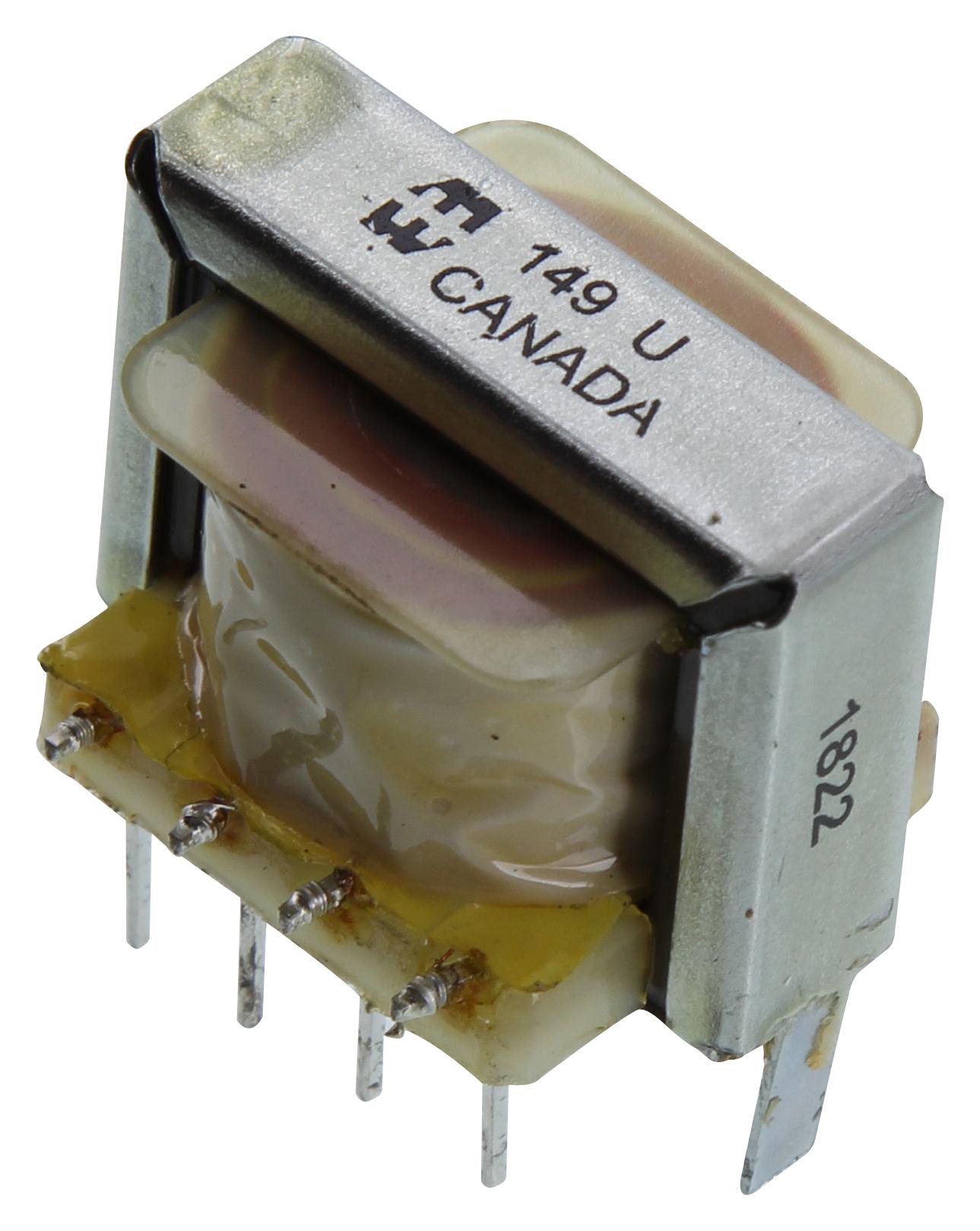 149U HAMMOND Audio Transformer PCB 600 ohm 8 ohm 1 W 15 kHz 500 V Newark Electronics Canada