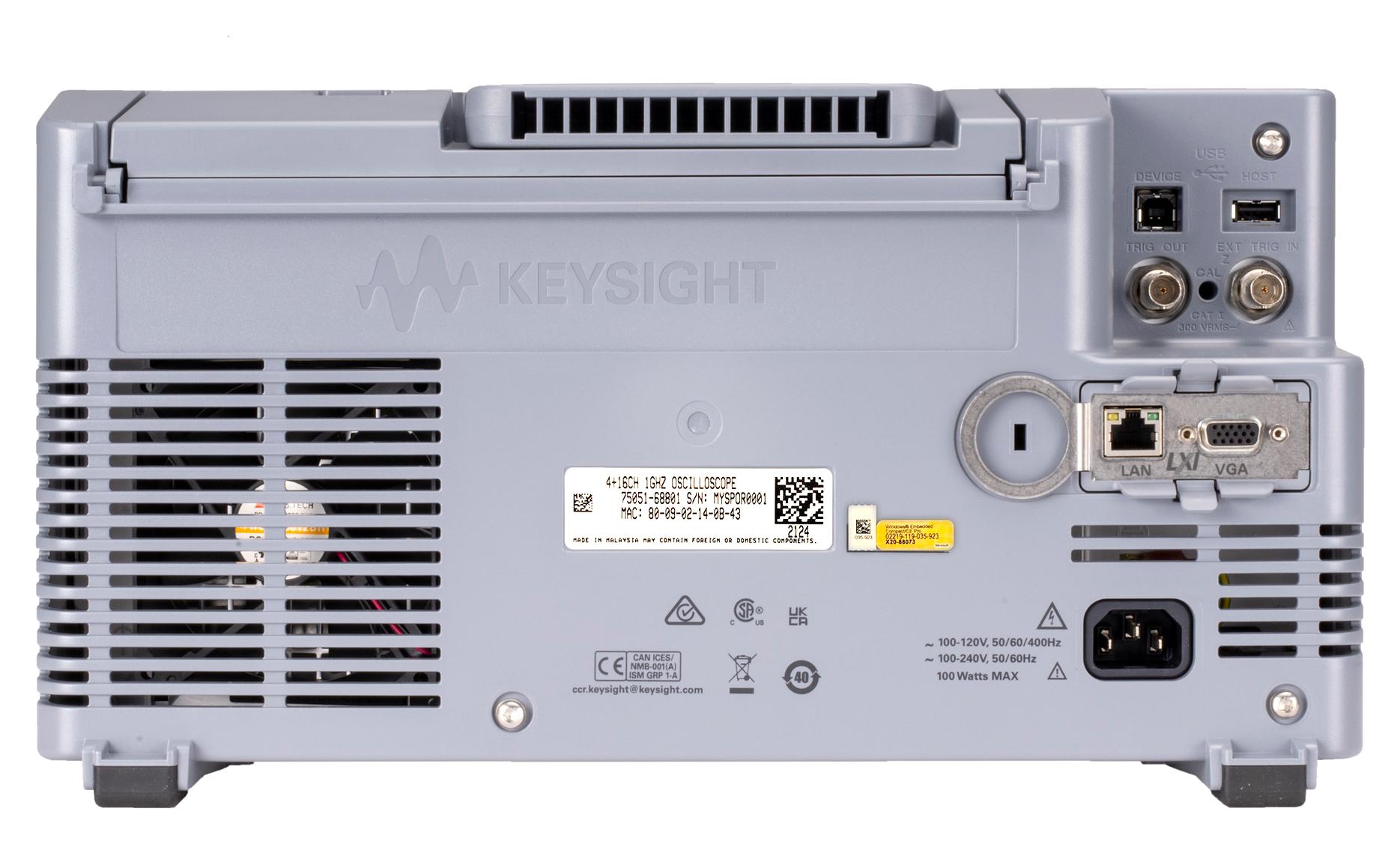 DSOX3012G Keysight Technologies, Digital Oscilloscope, InfiniiVision ...