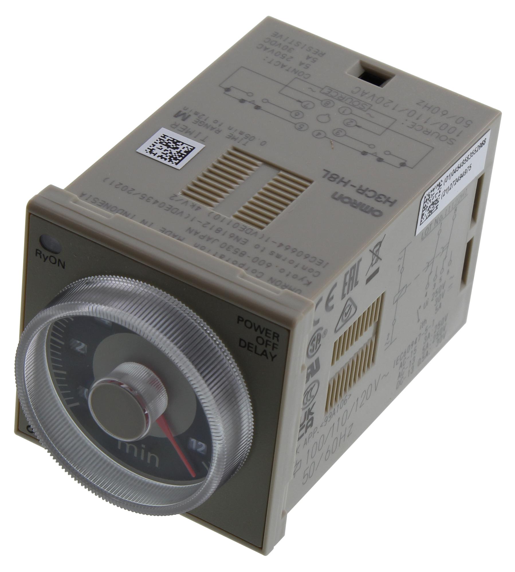 H3CR-H8L AC100-120 M Omron Industrial Automation, Analog Timer ...