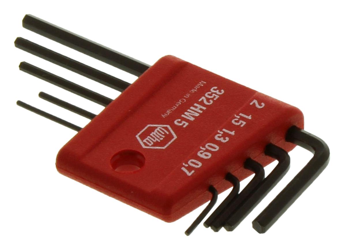 10155 Wiha, Hex Key Set, Micro, Metric