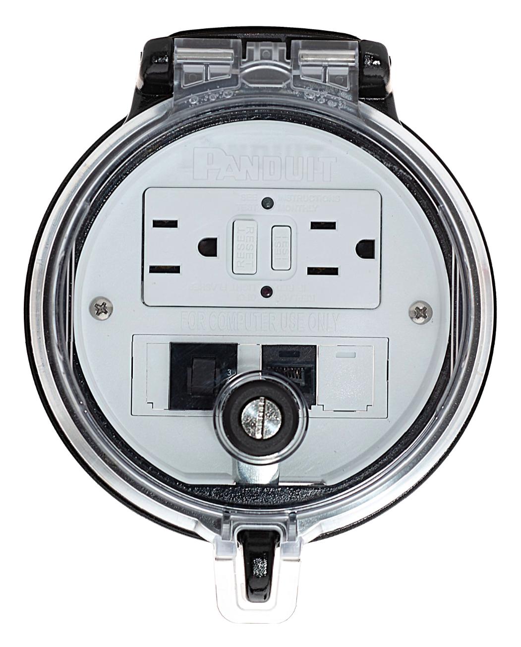 DAP4BC-G3-5 Panduit, Data Interface Port, 3A Circuit Breaker, 15A ...