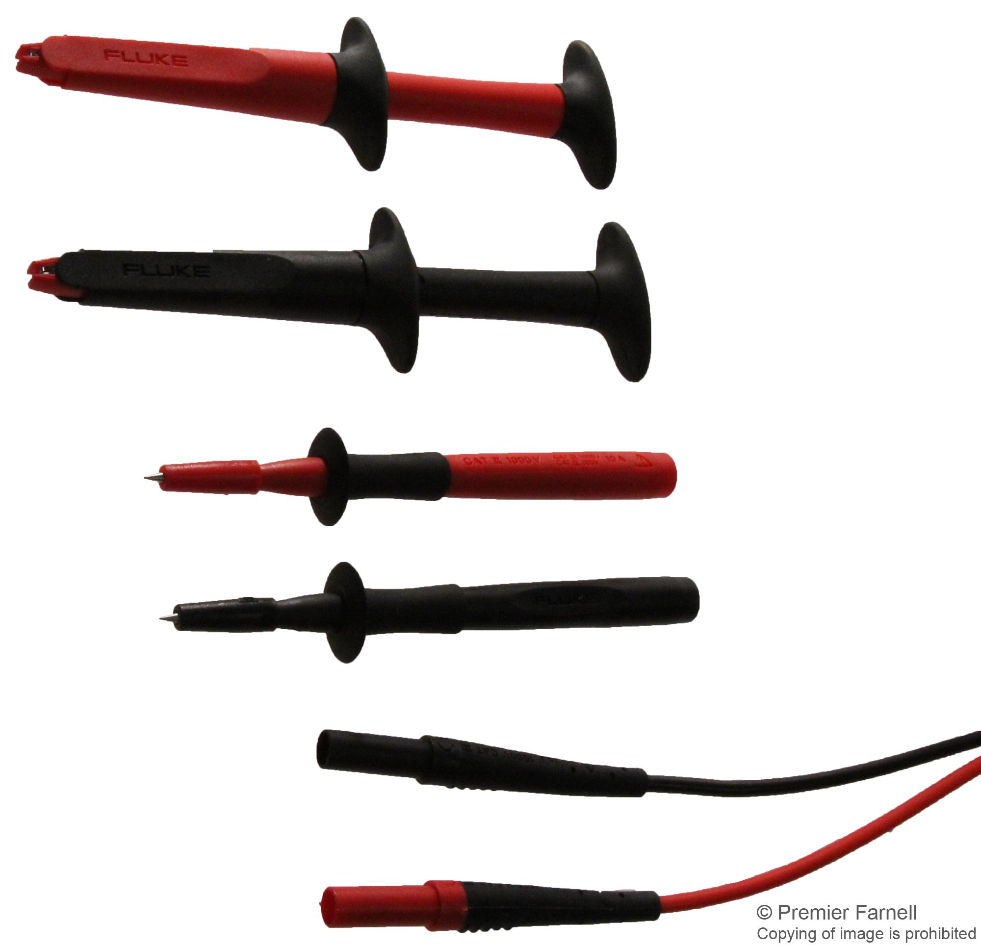 TL220 Fluke, Test Lead Set, Industrial, SureGrip