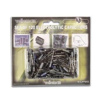 K/CAP2 Velleman, Capacitor Kit, Electrolytic, Radial Leaded Capacitors