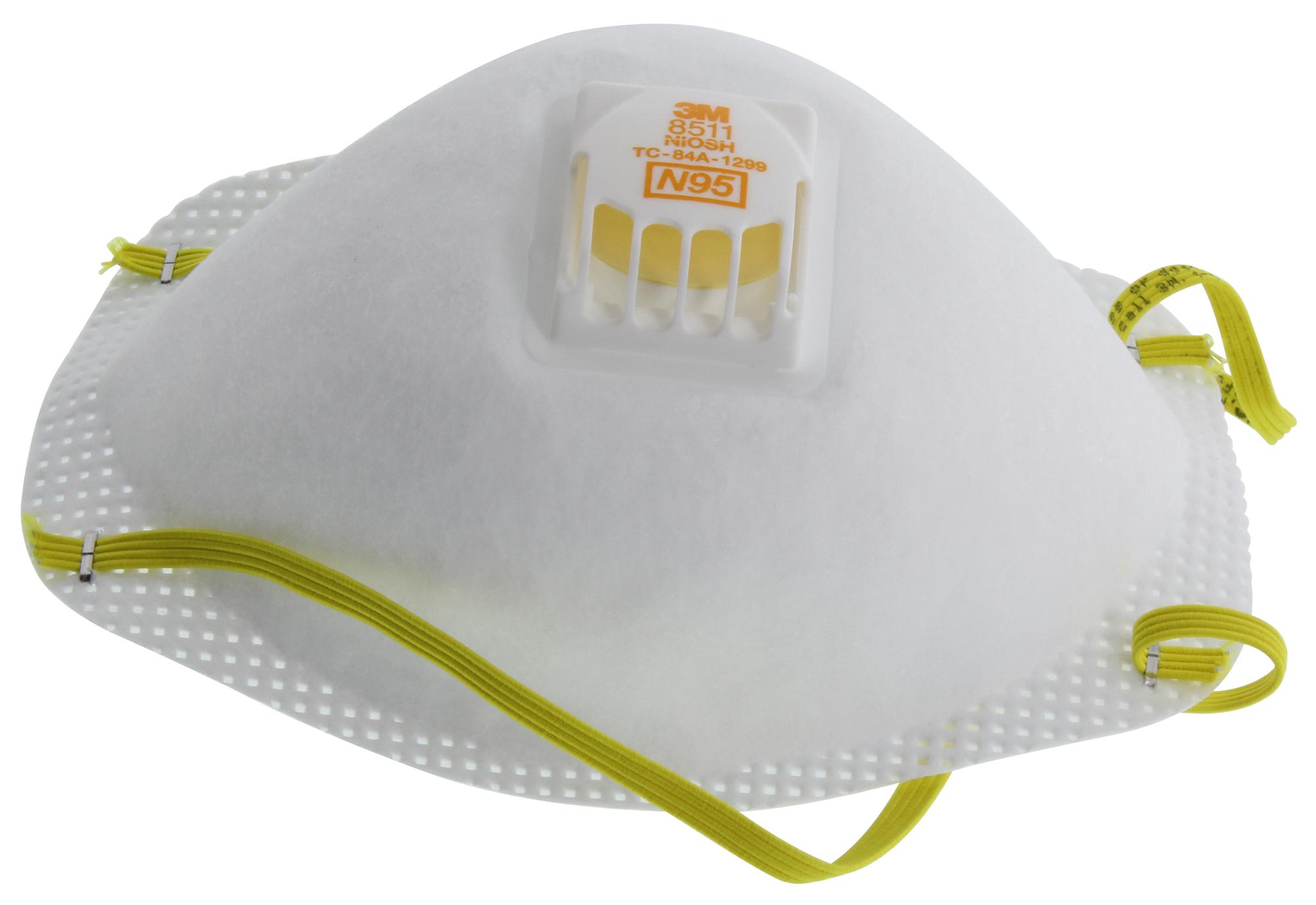 8511 3m, Respirator, Particulate, Cool Flow Exhalation Valve