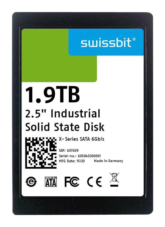 SFSA1T92Q2AK4TA-C-8C-21B-STD Swissbit, SSD, External, 2.5 Inch