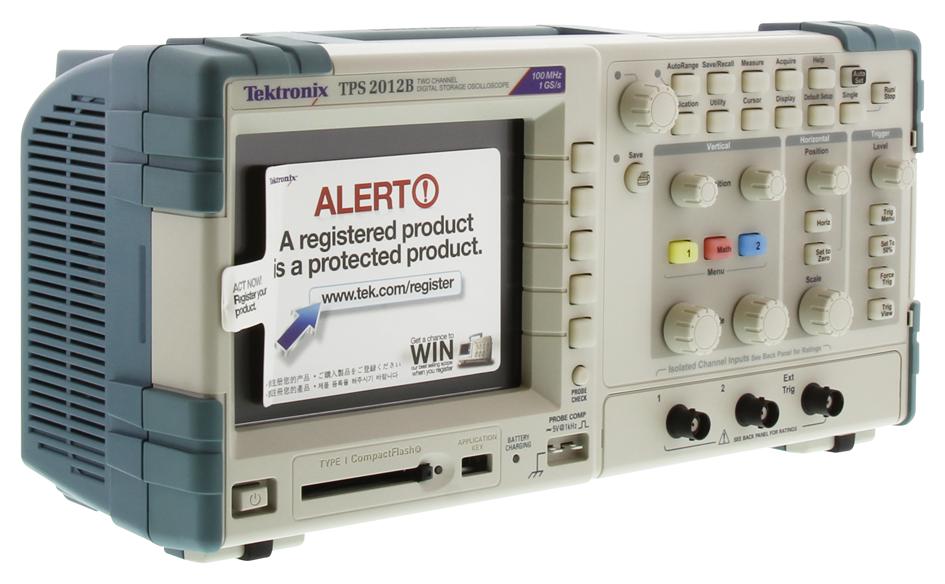 TPS2012B CAL D Tektronix, Digital Oscilloscope, Calibrated w/Data ...