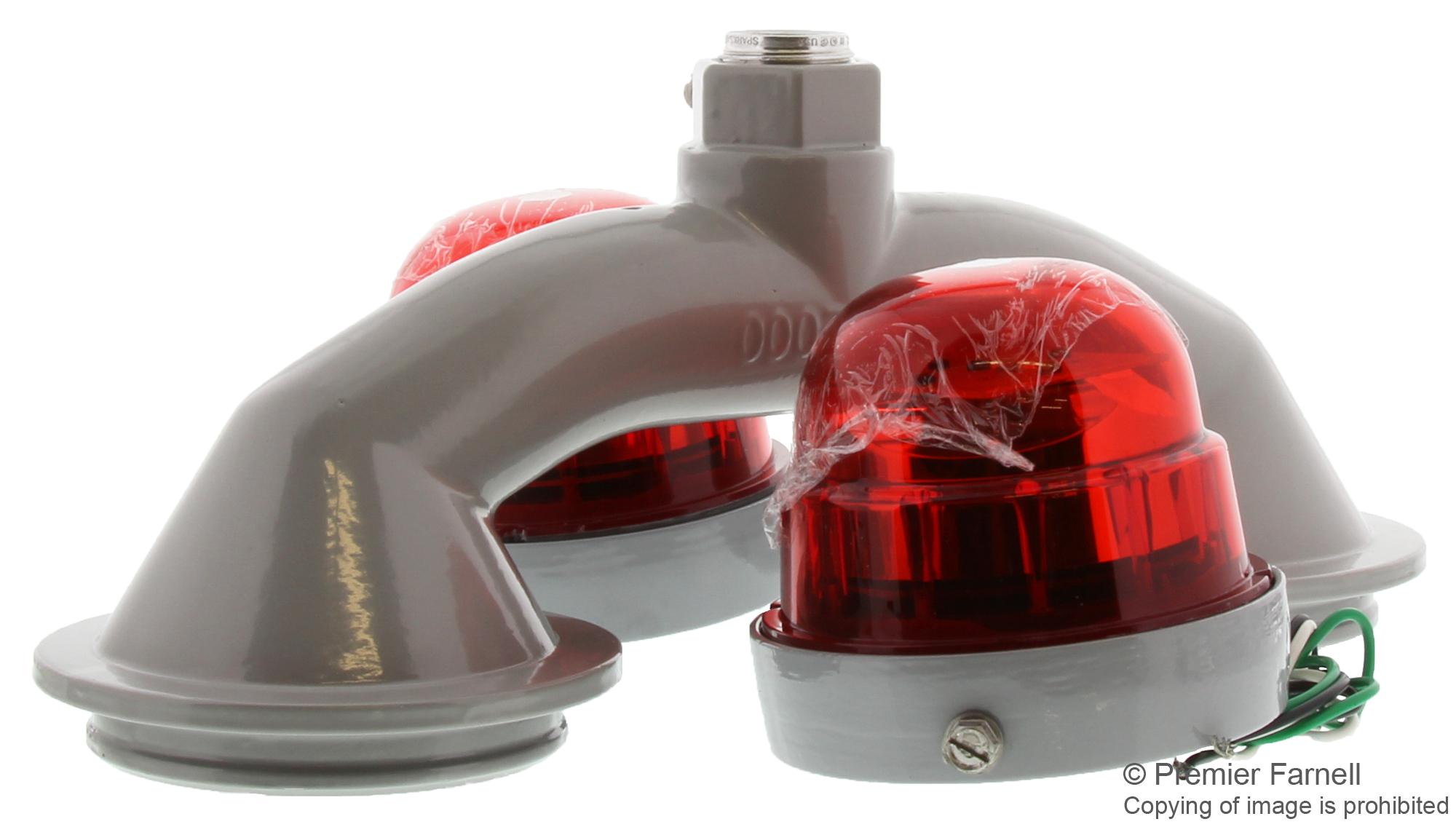 RTO1R07002 Dialight, Obstruction Light, Vigilant, Red