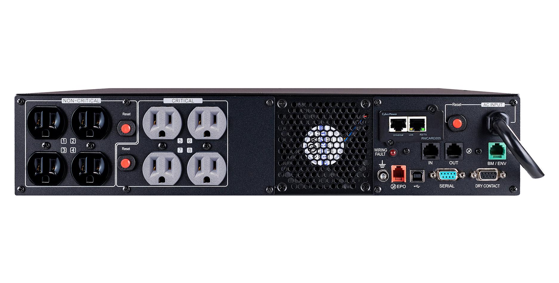 PR1000RT2UN Cyber Power Systems, Uninterruptible Power Supply (UPS), 8 ...