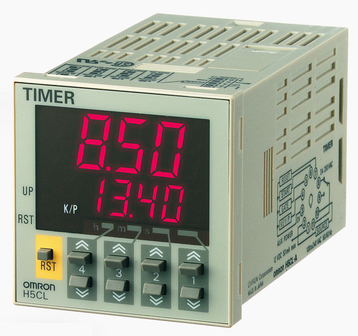 H5AN-4D AC100-240 Omron Industrial Automation, Timer, H5AN-4D Series, Multifunction