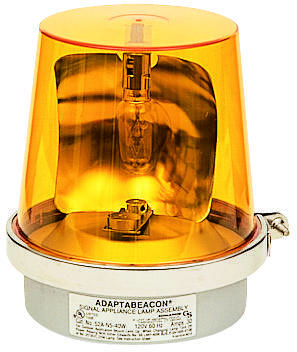 52C-N5-40WH Edwards Signaling Products, Beacon, Transparent, Rotating