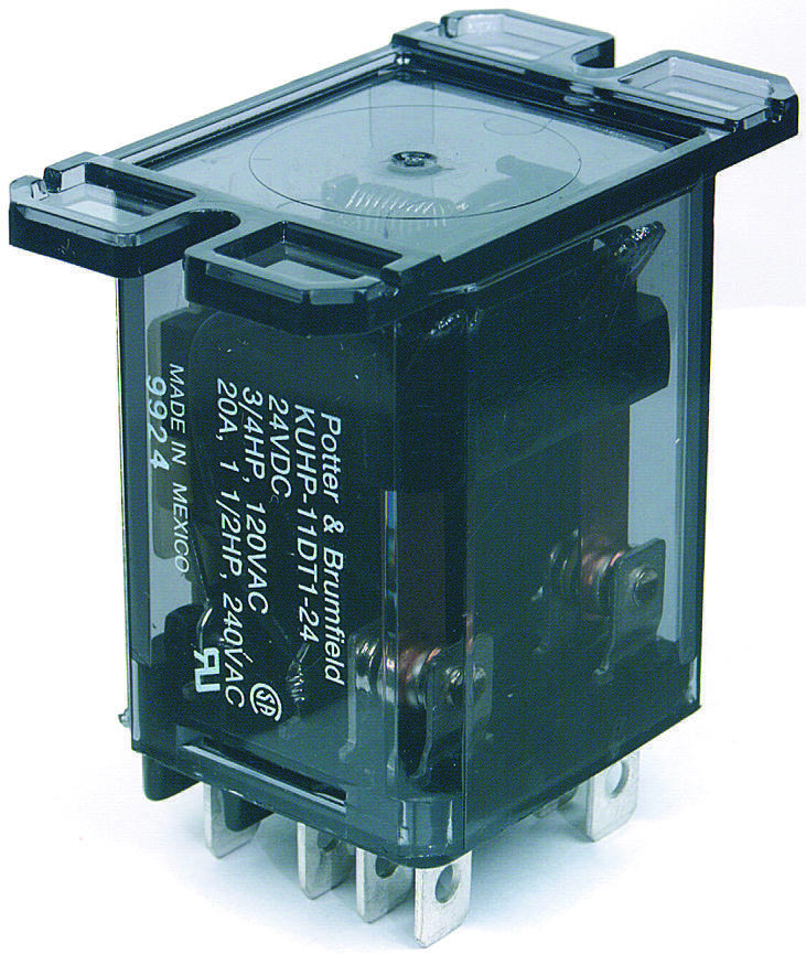 KUHP-11A51-120 Potter&brumfield - Te Connectivity, Power Relay, DPDT ...