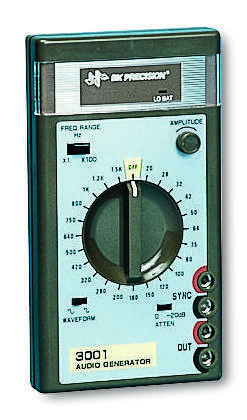 3001 CAL B&k Precision, Audio Generator, Calibrated, 1 Channel