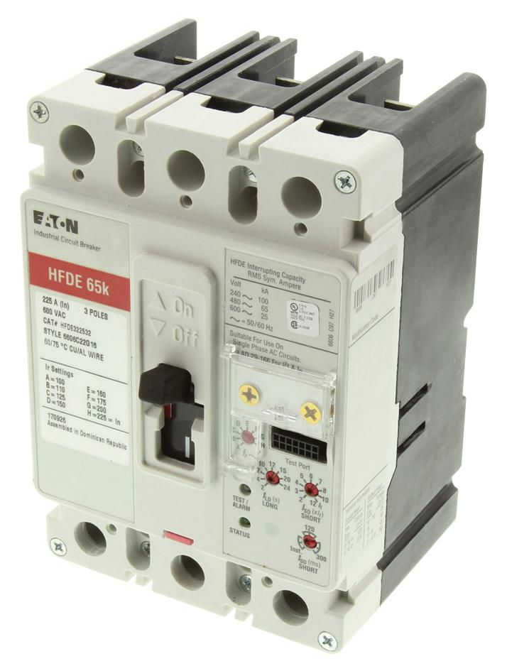 HFDE322532 Eaton Cutler Hammer, Electronic Circuit Breaker, FD Frame ...