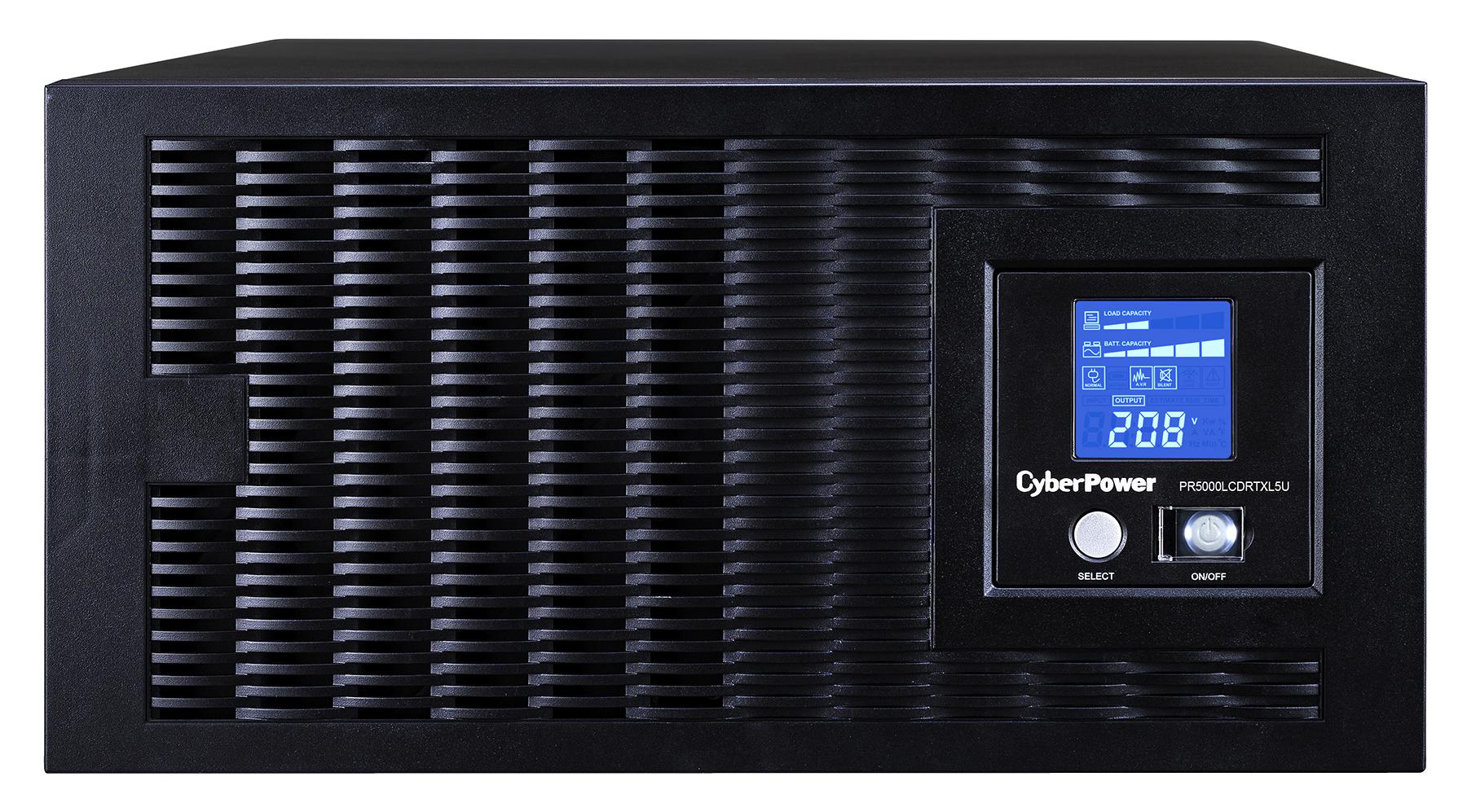 PR5000LCDRTXL5U Cyber Power Systems, Uninterruptible Power Supply (UPS ...