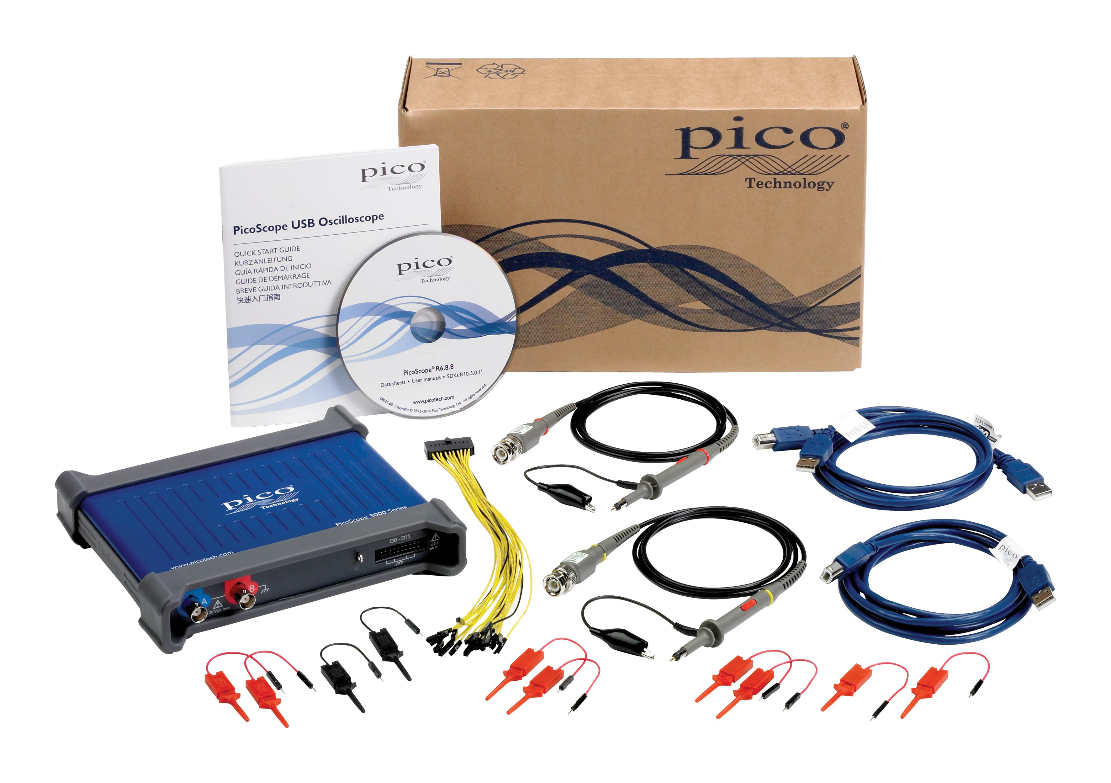 PICOSCOPE 3206D MSO Pico Technology, PC USB Oscilloscope, PicoScope ...