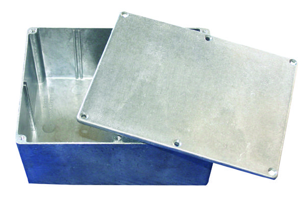 CN-5702 Bud Industries, Metal Enclosure, Small, Diecast Aluminum