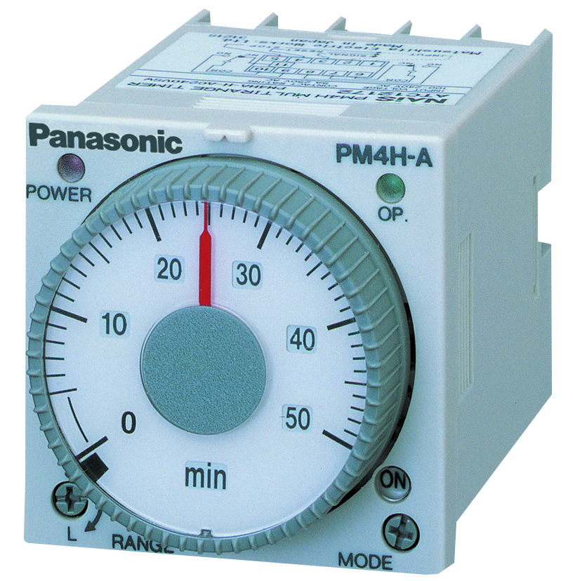 PM4HS-H-AC240V Panasonic, Analog Timer, DIN48, PM4H-S Series