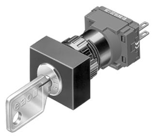 61-2201.0/D Eao, Switch Actuator, EAO 61 Series Keylock Switches