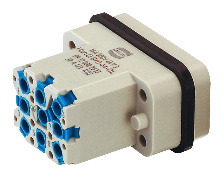 09120082634 Harting, Heavy Duty Connector, Han Q Series, Insert