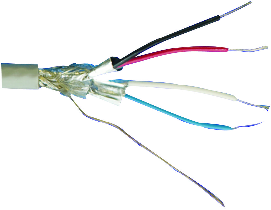 Multipair Shielded Cable DeviceNet Slate 100 ft 0.38 mmÂ² 30.5 m 2 Pair ...