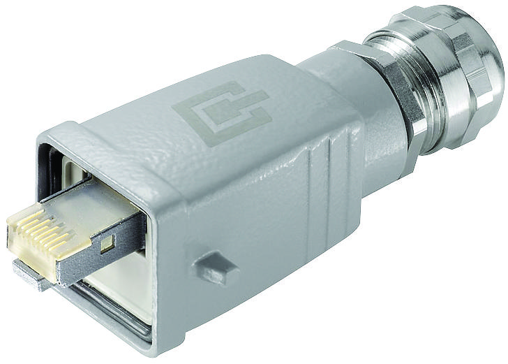 1963200000 Weidmuller, Modular Connector, RJ45 Plug, 1 x 1 (Port)
