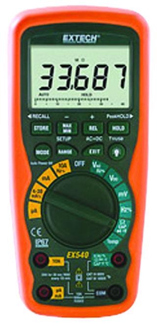 EX540 Extech Instruments, Wireless Data Logging Handheld Digital ...