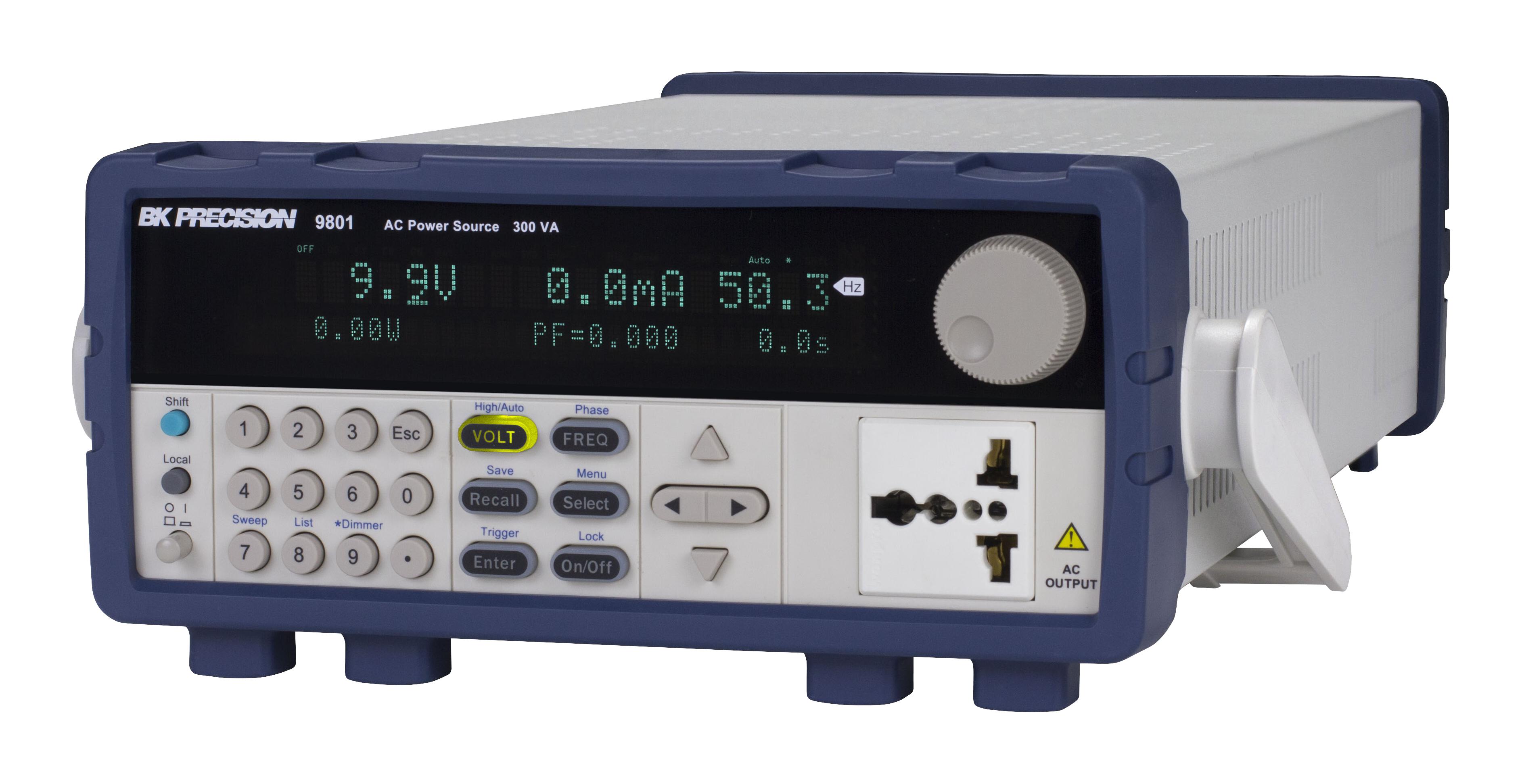 9801 CAL B&k Precision, AC Power Source, Calibrated, 9800 Series