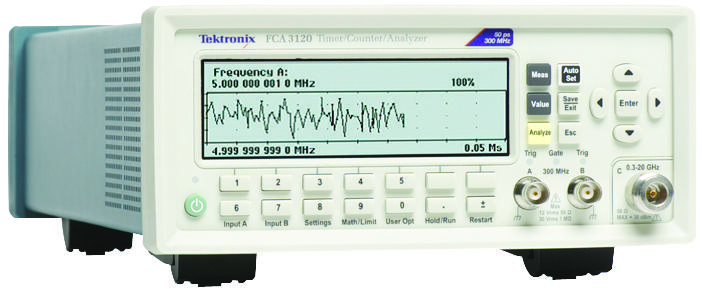 Fca3100 Tektronix Frequency Counter 400 Mhz 0 001hz To 400mhz
