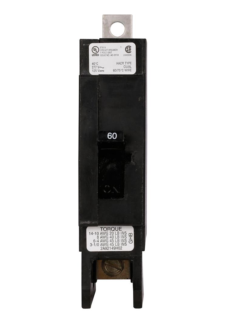 GHB1015 Eaton Cutler Hammer, Thermal Magnetic Circuit Breaker, Bolt-On ...